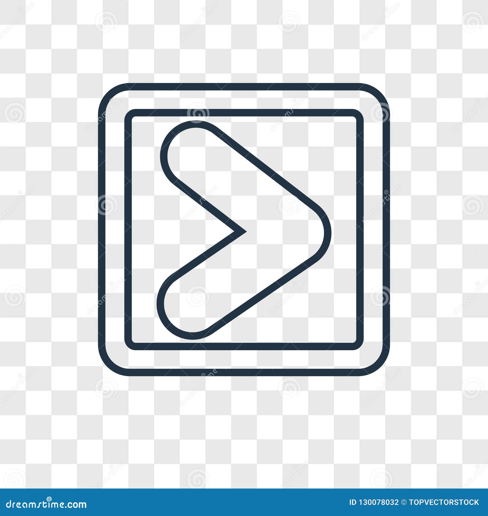 Skip Track Icon Vector Sign And Symbol Isolated On White Background ...