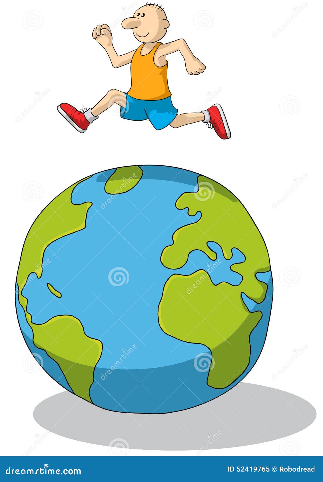 Skip the world stock vector. Illustration of competition - 52419765