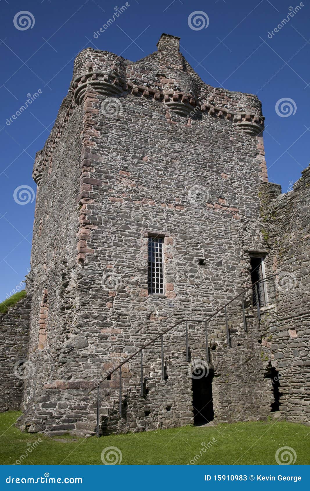 Skipness Castle stock image. Image of travel, nature - 15910983