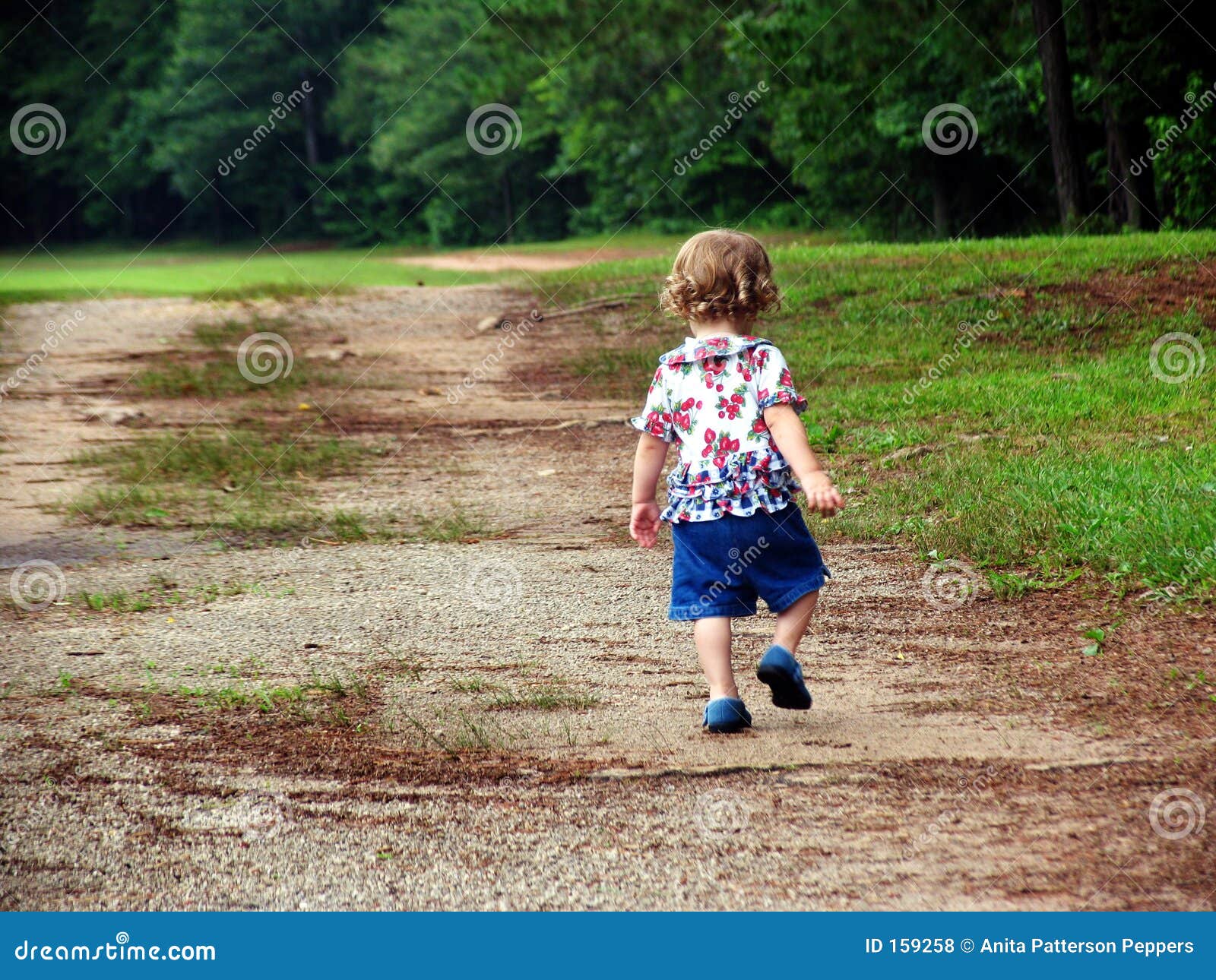 Skipping stock photo. Image of play, baby, explore, children - 159258