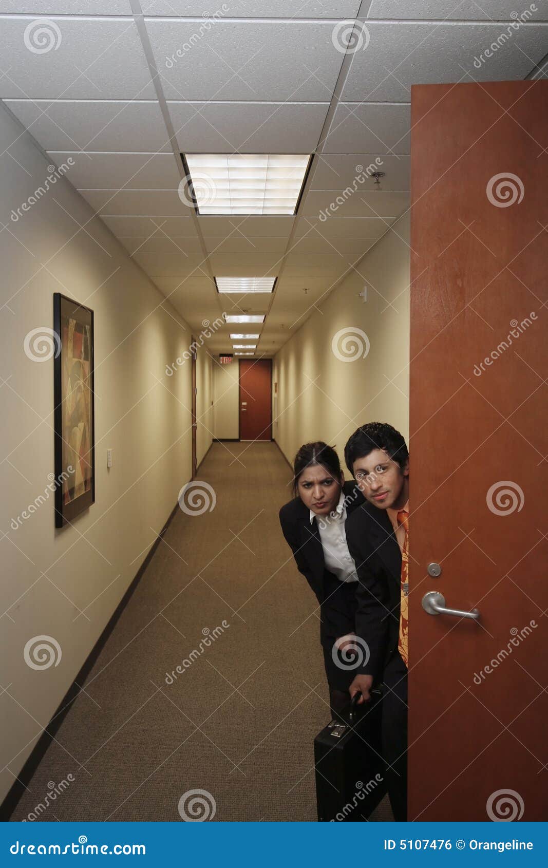 Skipping the Morning Meeting Stock Photo - Image of coworker, away: 5107476