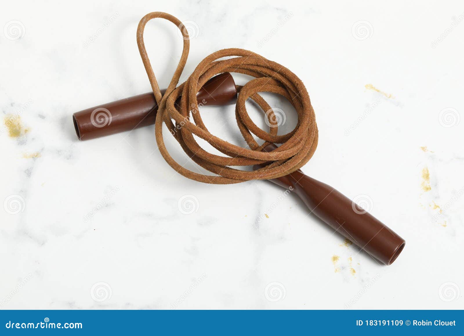 Skipping Rope on White Background on White Background Stock Image ...