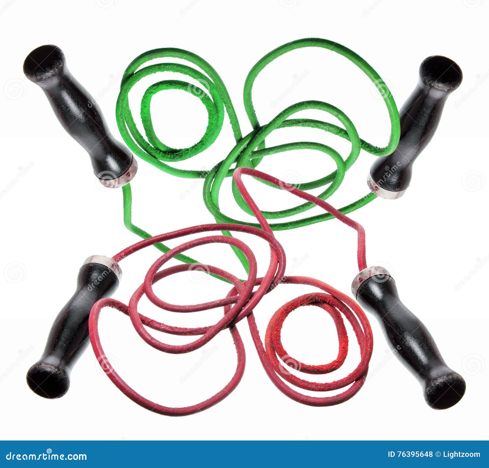 Skipping Ropes stock photo. Image of skip, sport, handles - 76395648