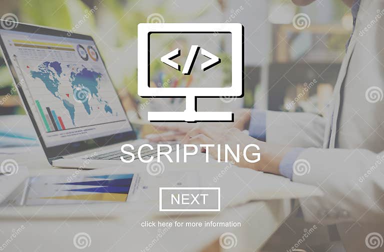 Skiptkonzept Des Quellcode-System-PHP Stockfoto - Bild von seite ...