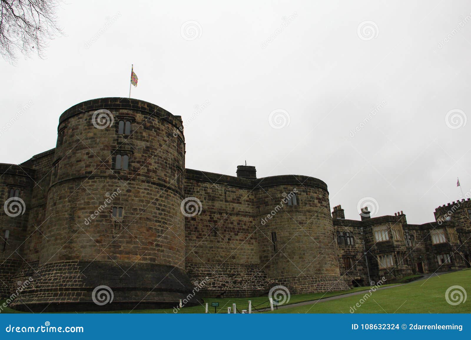 Skipton Castle in Skipton in the Craven District of North Yorkshire ...