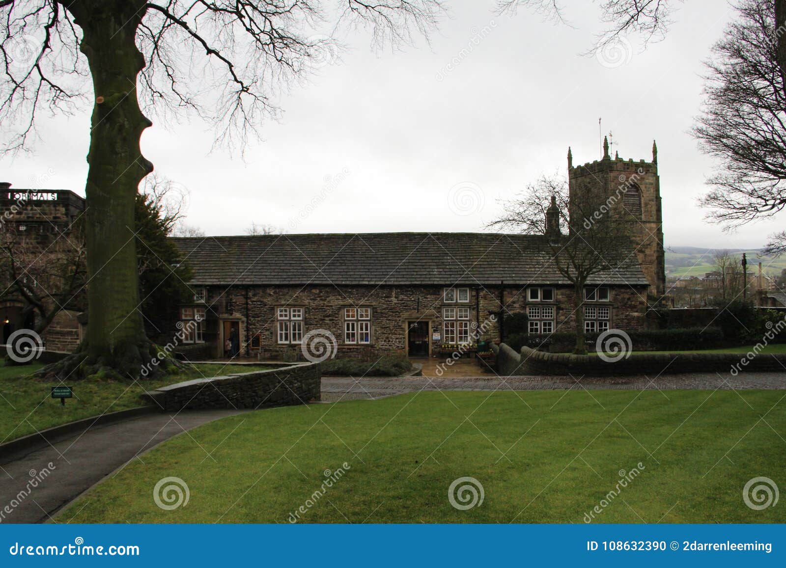 Skipton Castle in Skipton in the Craven District of North Yorkshire ...