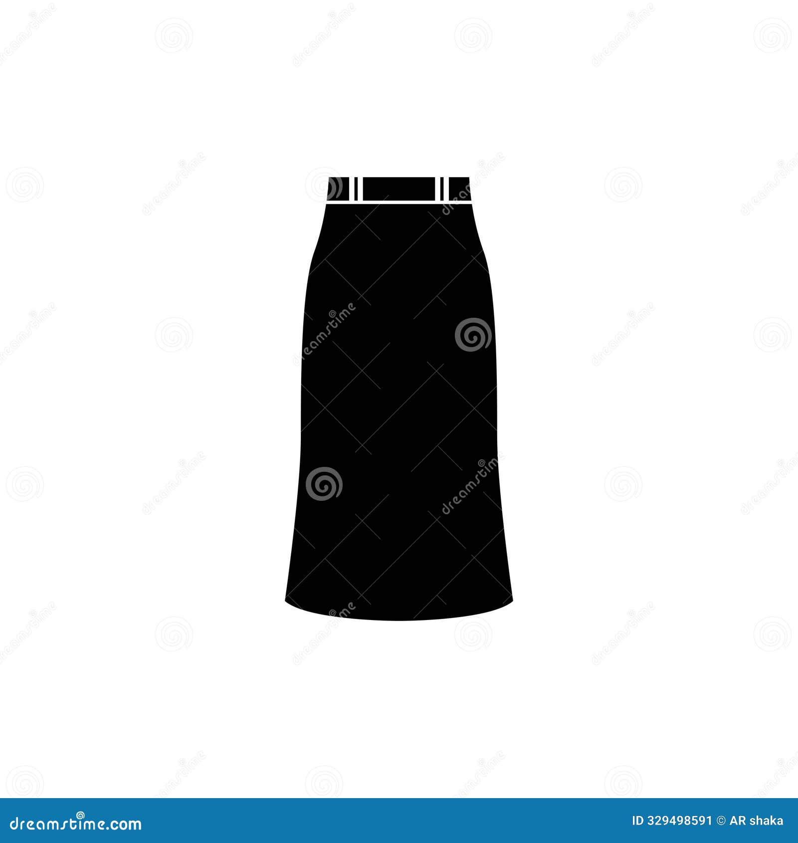 Skirt Symbol Icon,logo Illustration Design Template Stock Vector ...