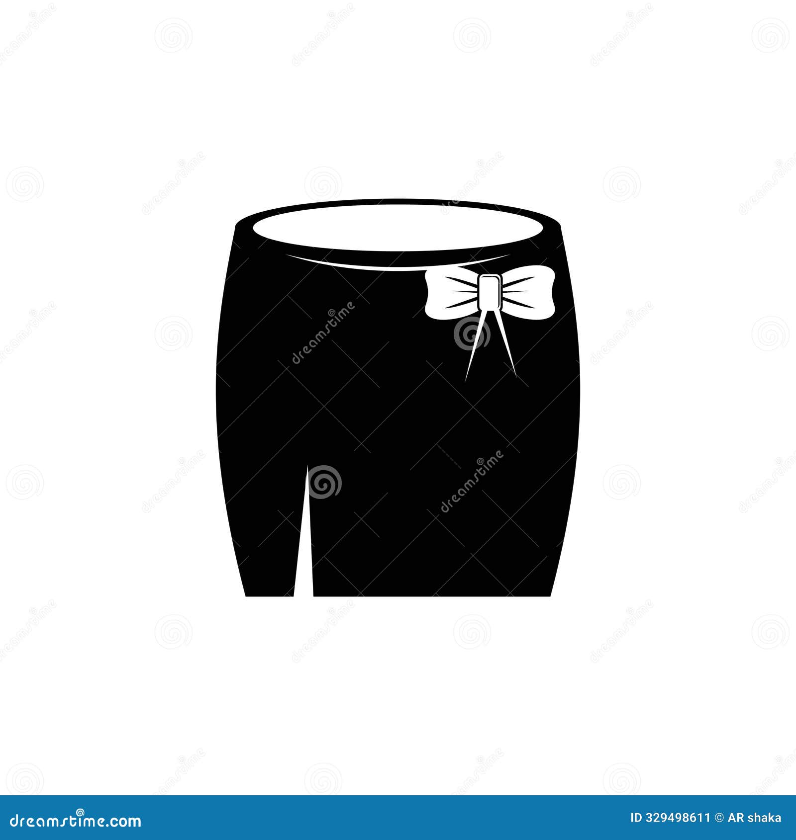 Skirt Symbol Icon,logo Illustration Design Template Stock Vector ...