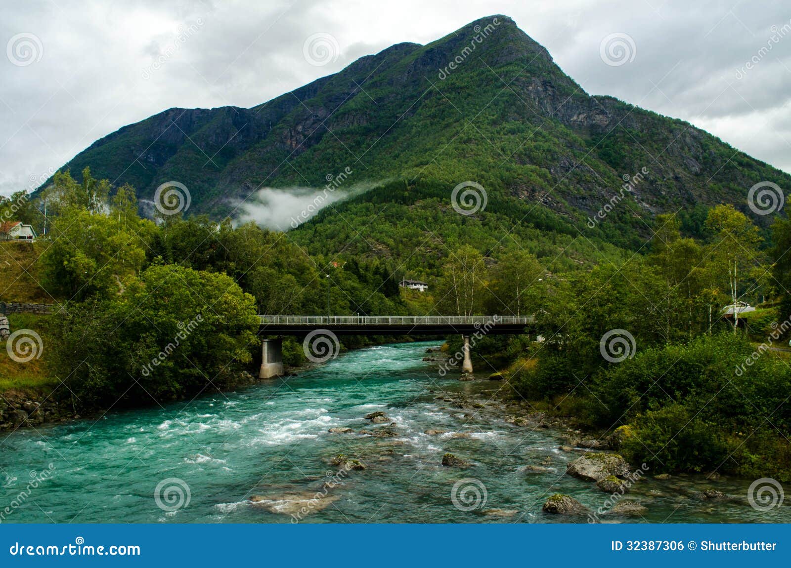 Skjolden, Norway Landscape stock photo. Image of vacation - 32387306
