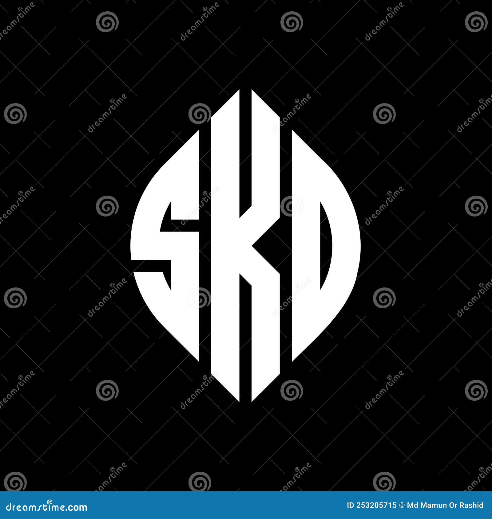 SKO Circle Letter Logo Design with Circle and Ellipse Shape. SKO ...