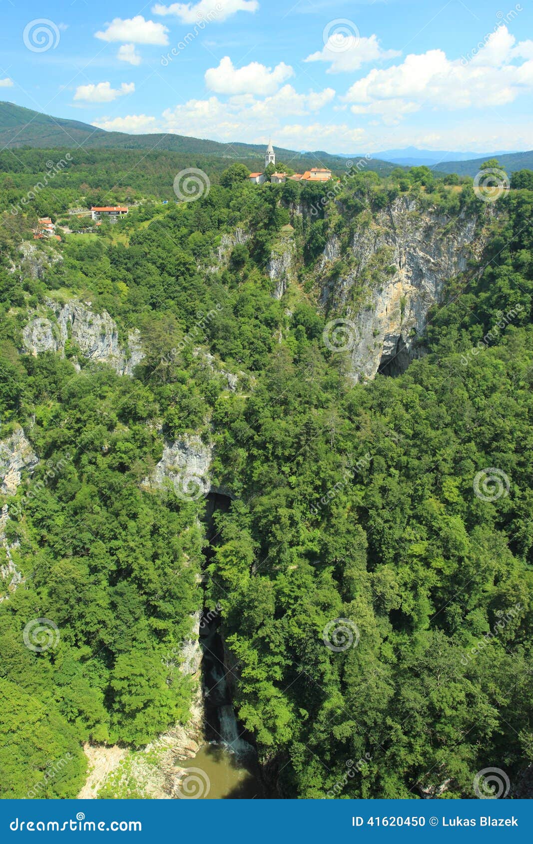 Skocjan cave system stock photo. Image of canyon, reka - 41620450