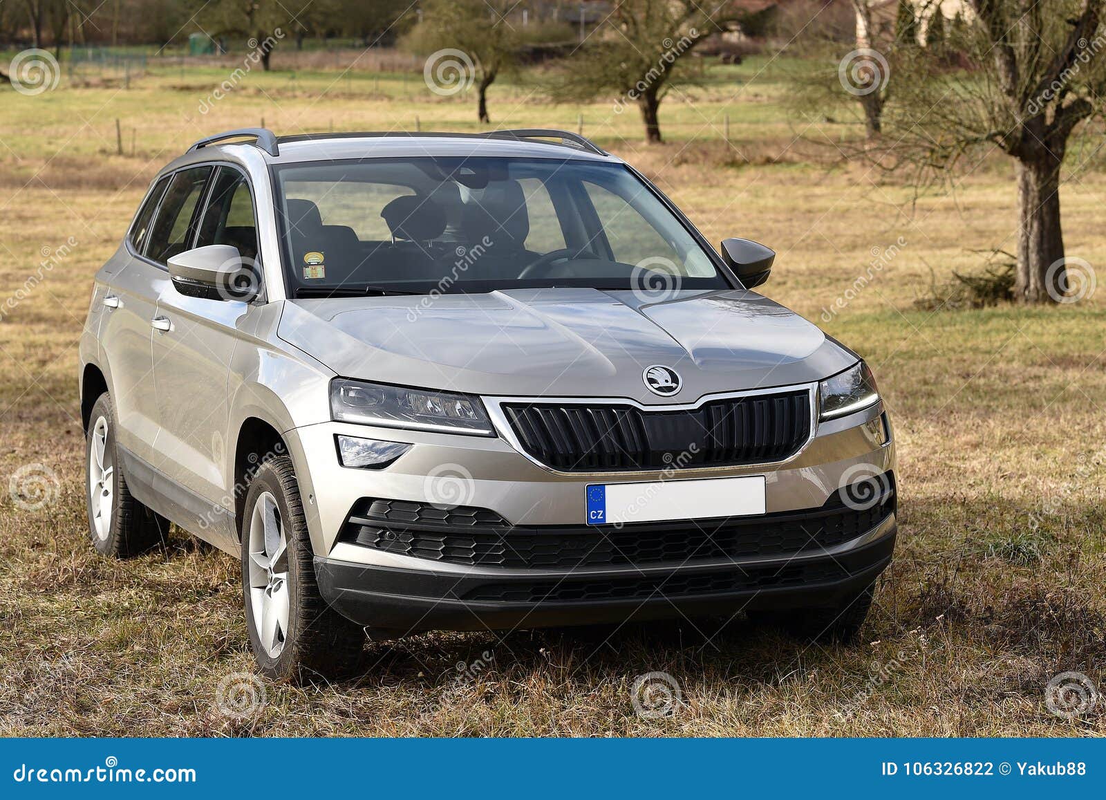 Skoda Karoq fotografia editoriale. Immagine di grigio - 106326822
