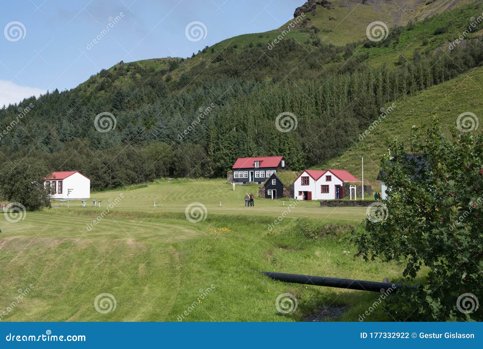 Skogar Folk Museum in South Iceland Editorial Photography - Image of ...