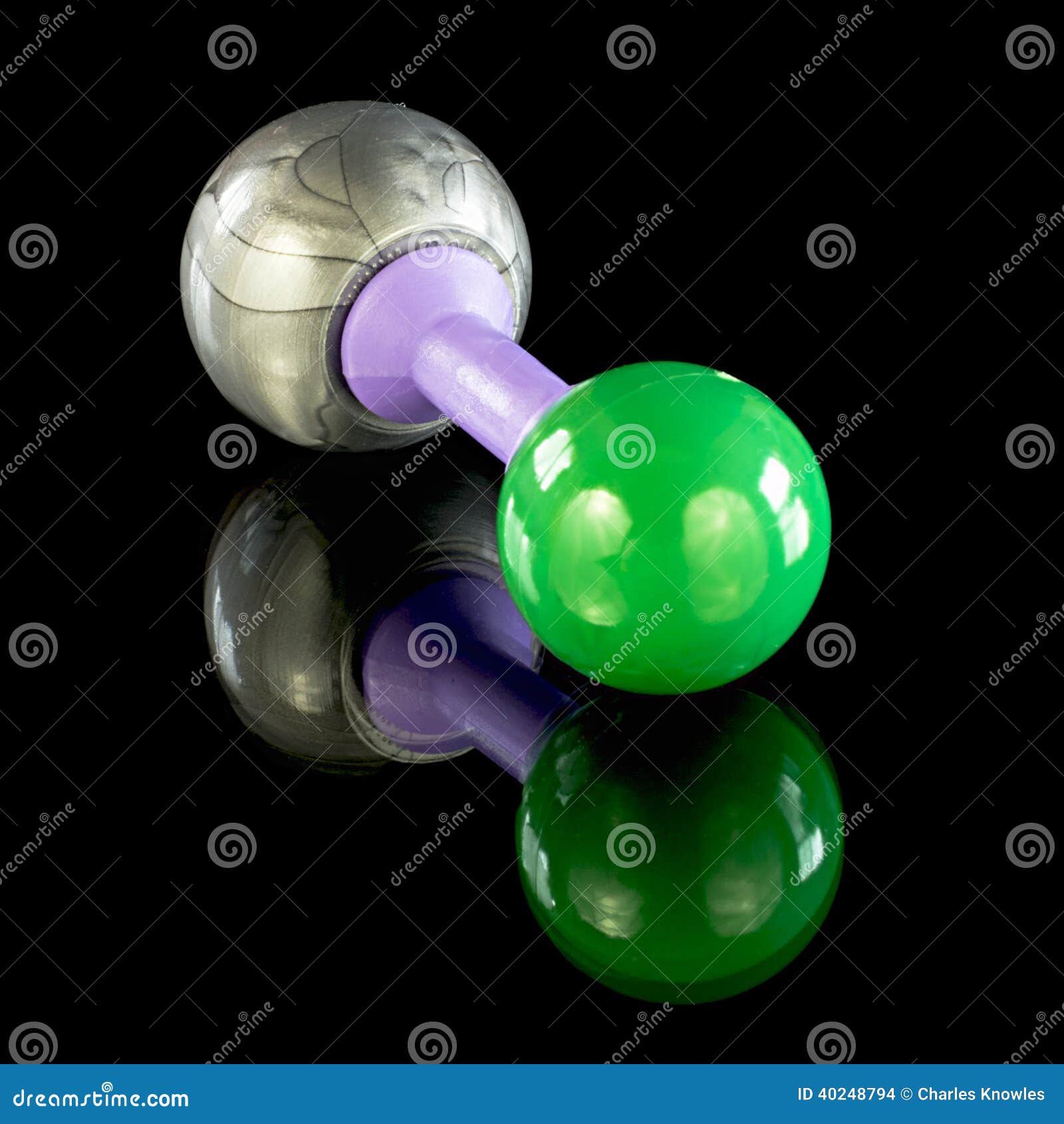 Skolaatommodell Av Natriumkloriden Arkivfoto - Bild av klorid, molekyl ...