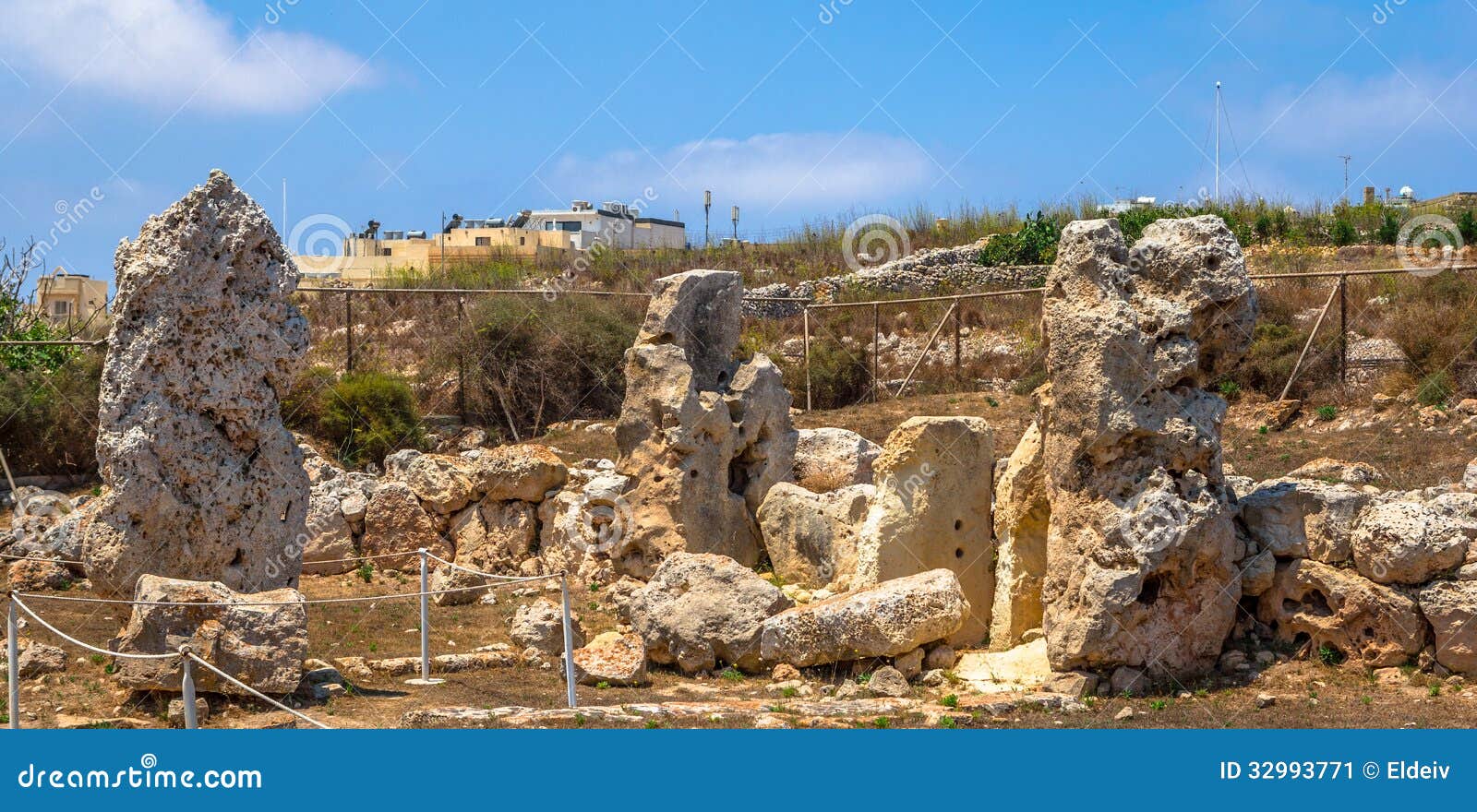 Skorba Temples Remains stock image. Image of ghar, phase - 32993771