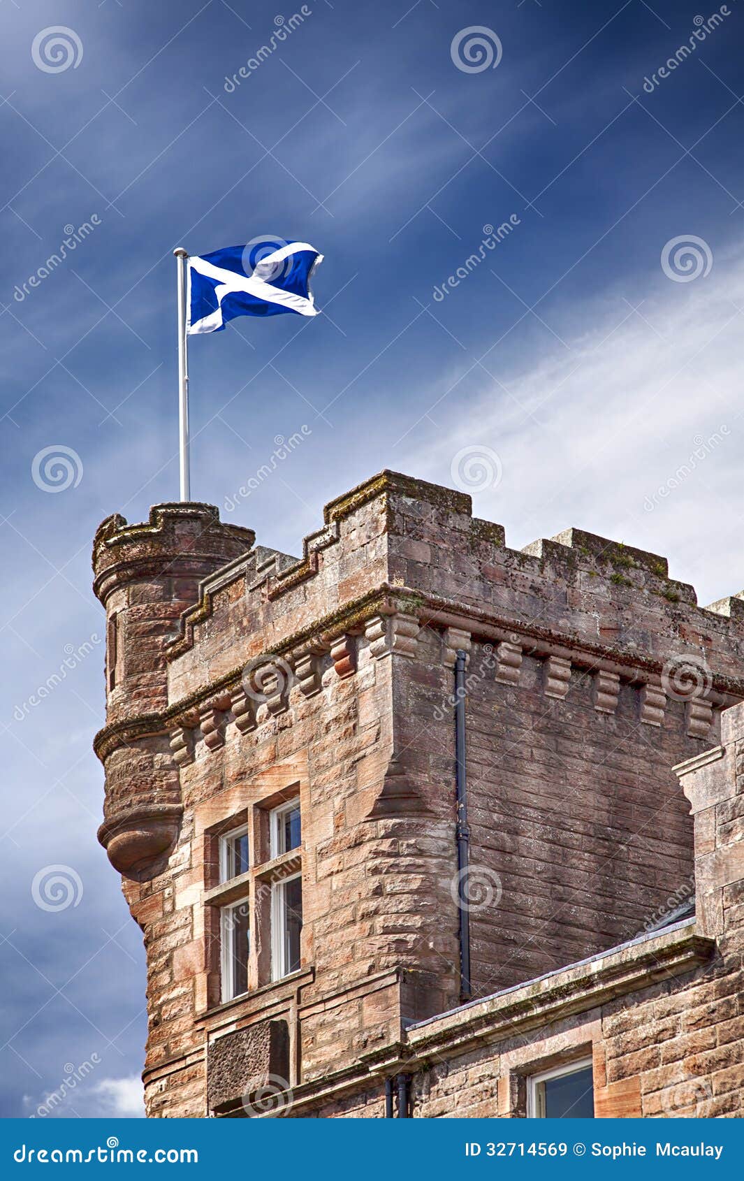Skotsk flagga fotografering för bildbyråer. Bild av traditionellt ...
