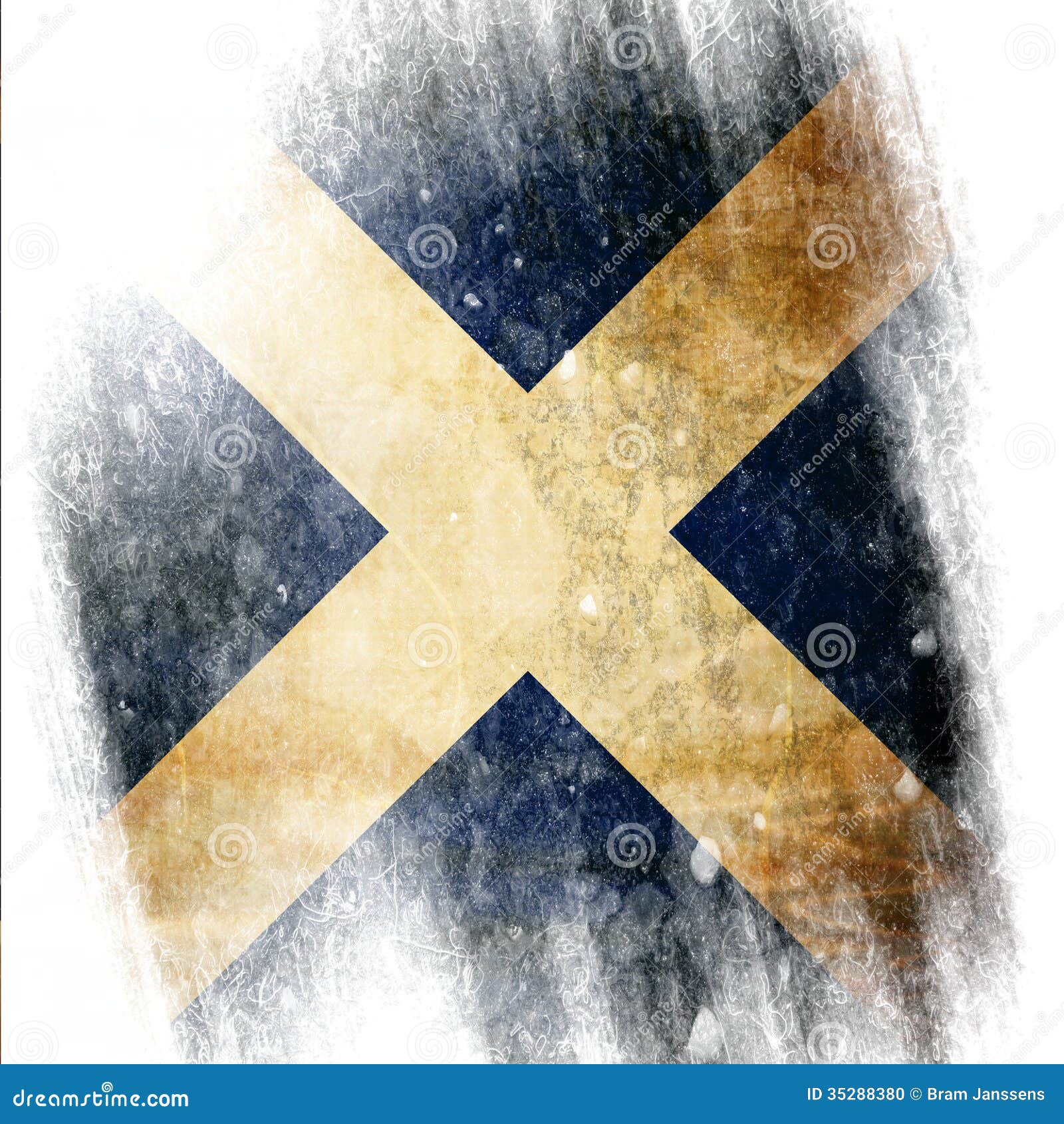 Skotsk flagga stock illustrationer. Illustration av regering - 35288380