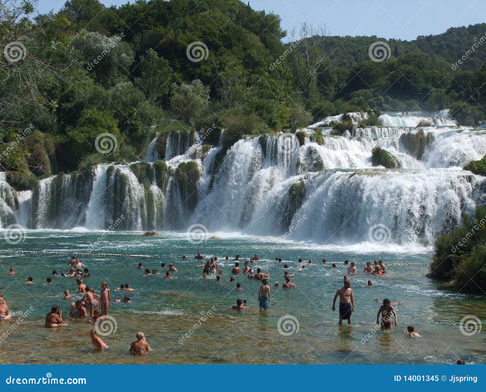 Skradinski Buk, KRKA Waterfall Editorial Image - Image of amazing ...