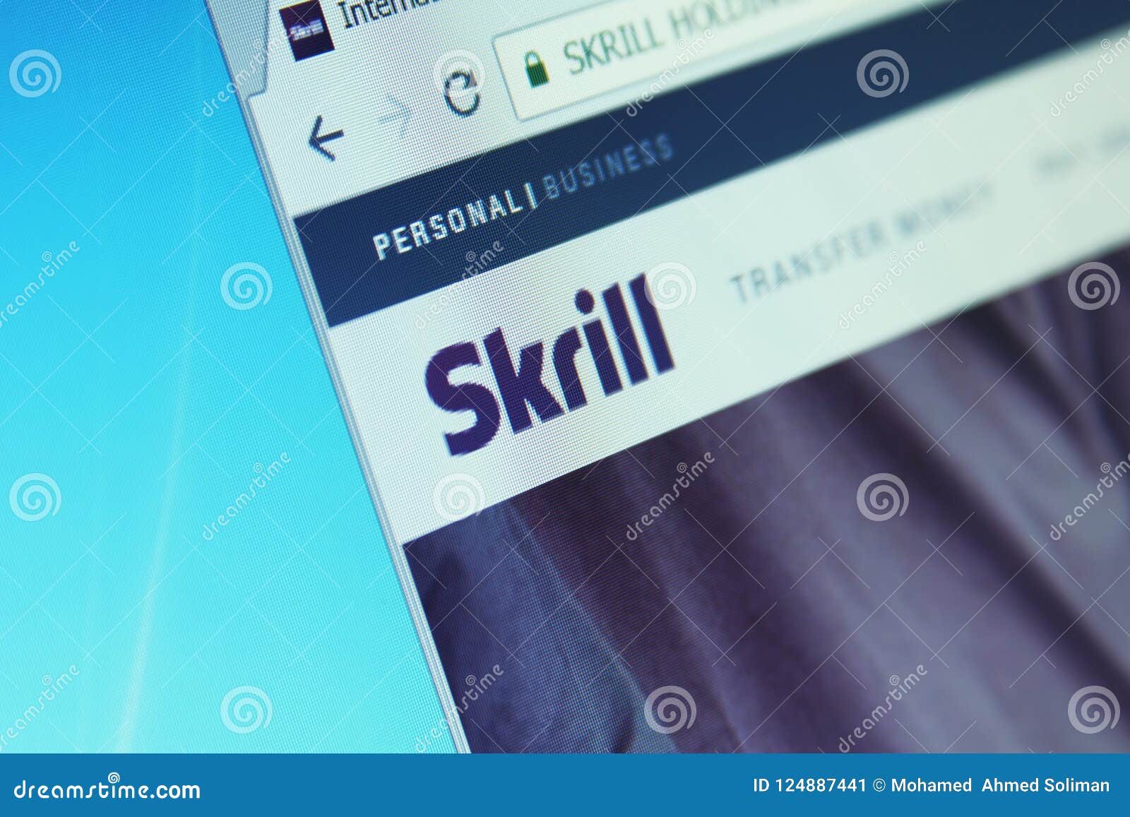 Skrill website editorial photo. Image of famous, sign - 124887441