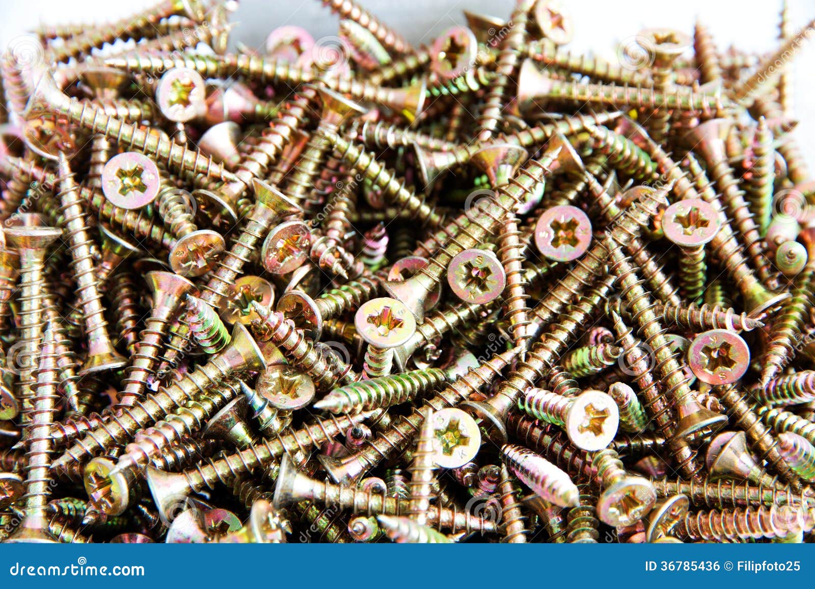 Skruvar arkivfoto. Bild av blankt, ordna, montering ...