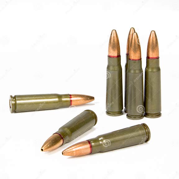 SKS Assault Rifle Bullets stock photo. Image of crime - 12422616