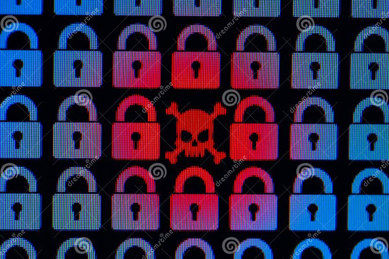 Skull and Bone As a Symbol of Hacking Programs or Personal Information ...