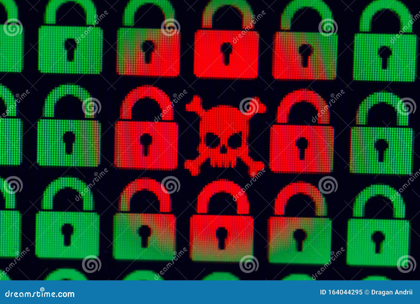 Skull and Bone As a Symbol of Hacking Programs or Personal Information ...