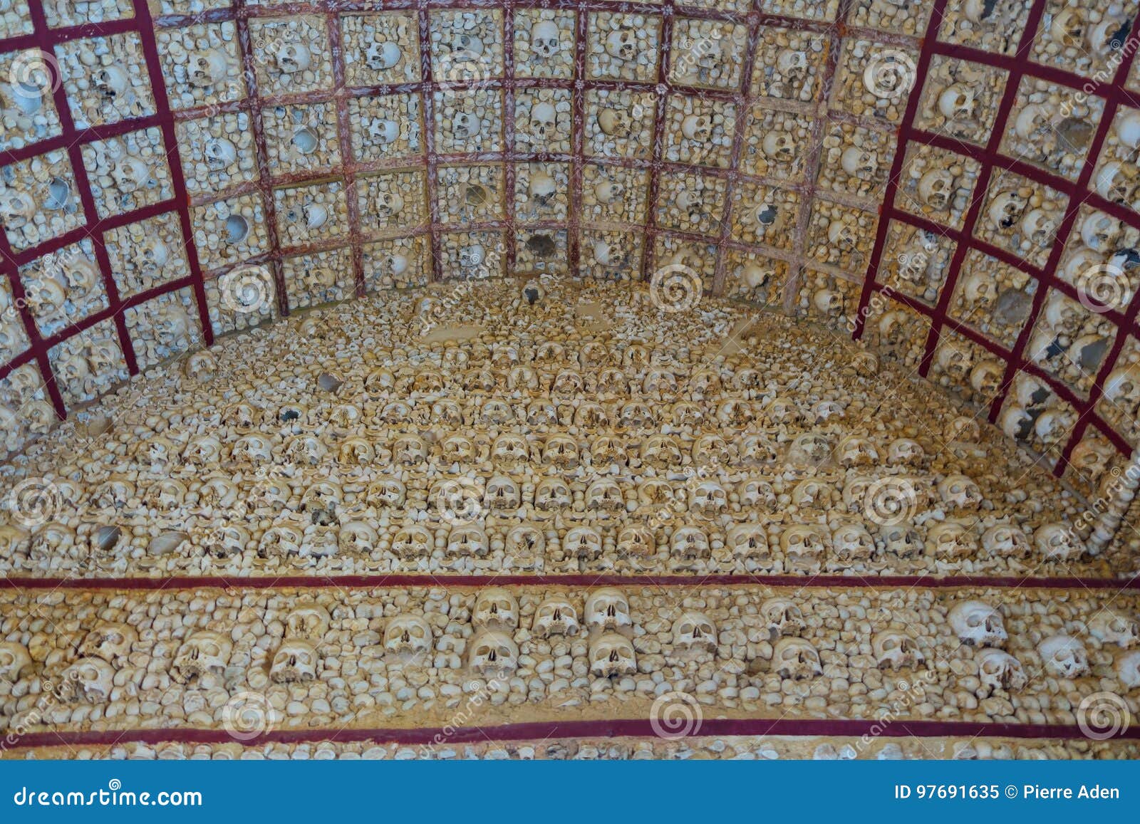 Skull Chapel in Faro stock image. Image of cemetery, ancient - 97691635
