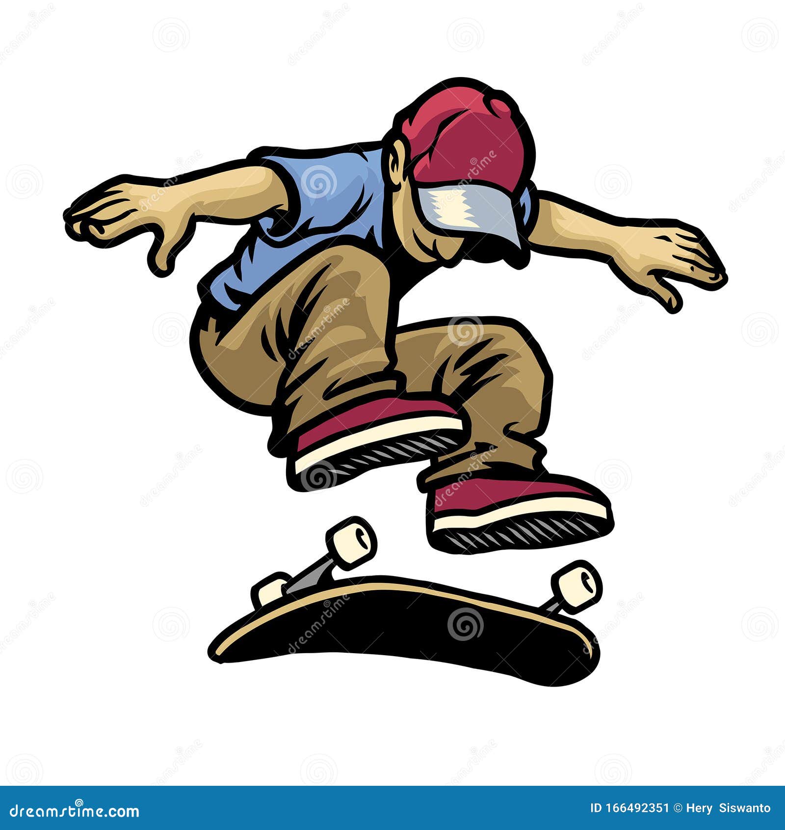 Kickflip Cartoons, Illustrations & Vector Stock Images - 379 Pictures ...