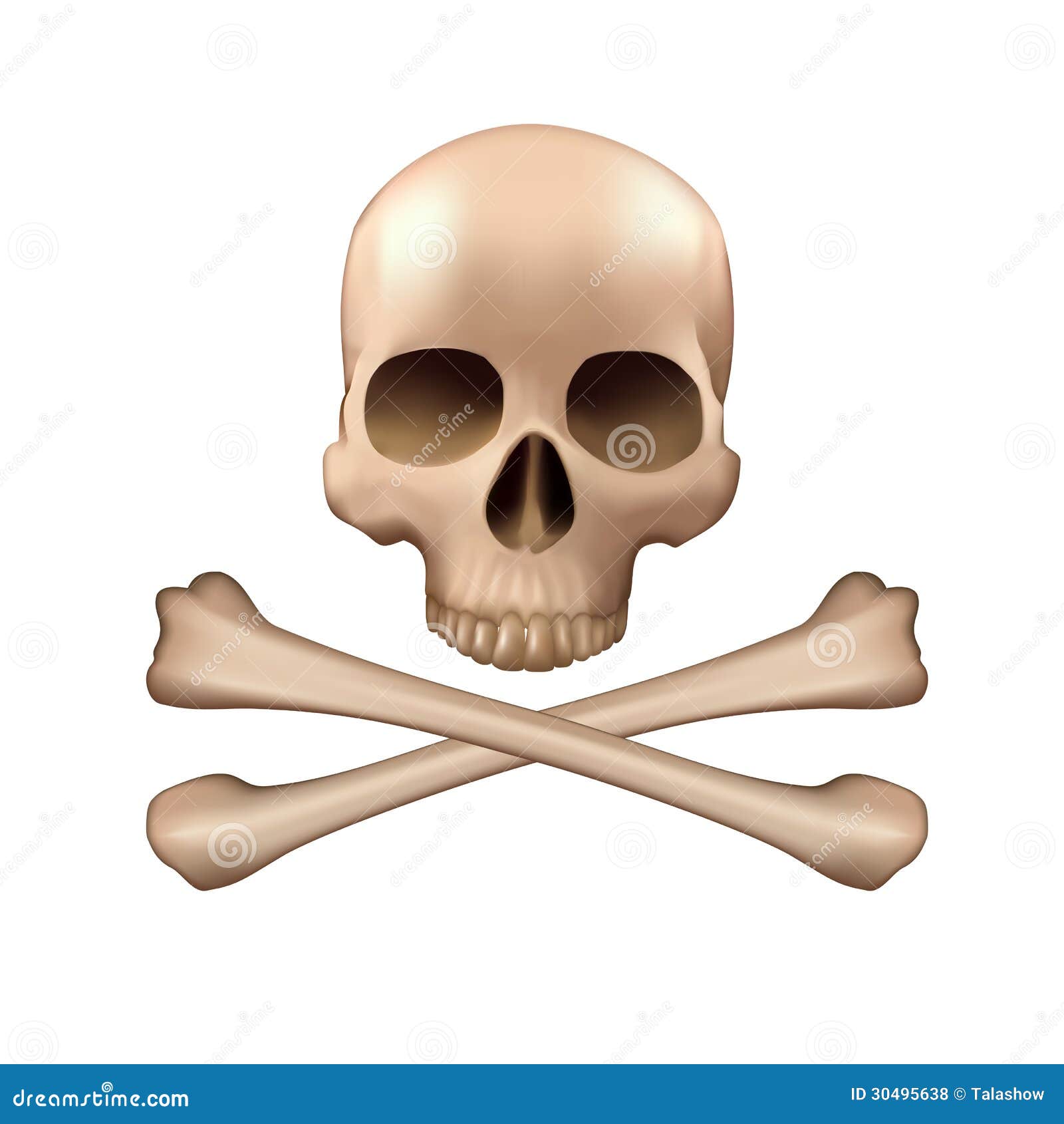 Skull and crossbones stock illustration. Illustration of illustrations ...