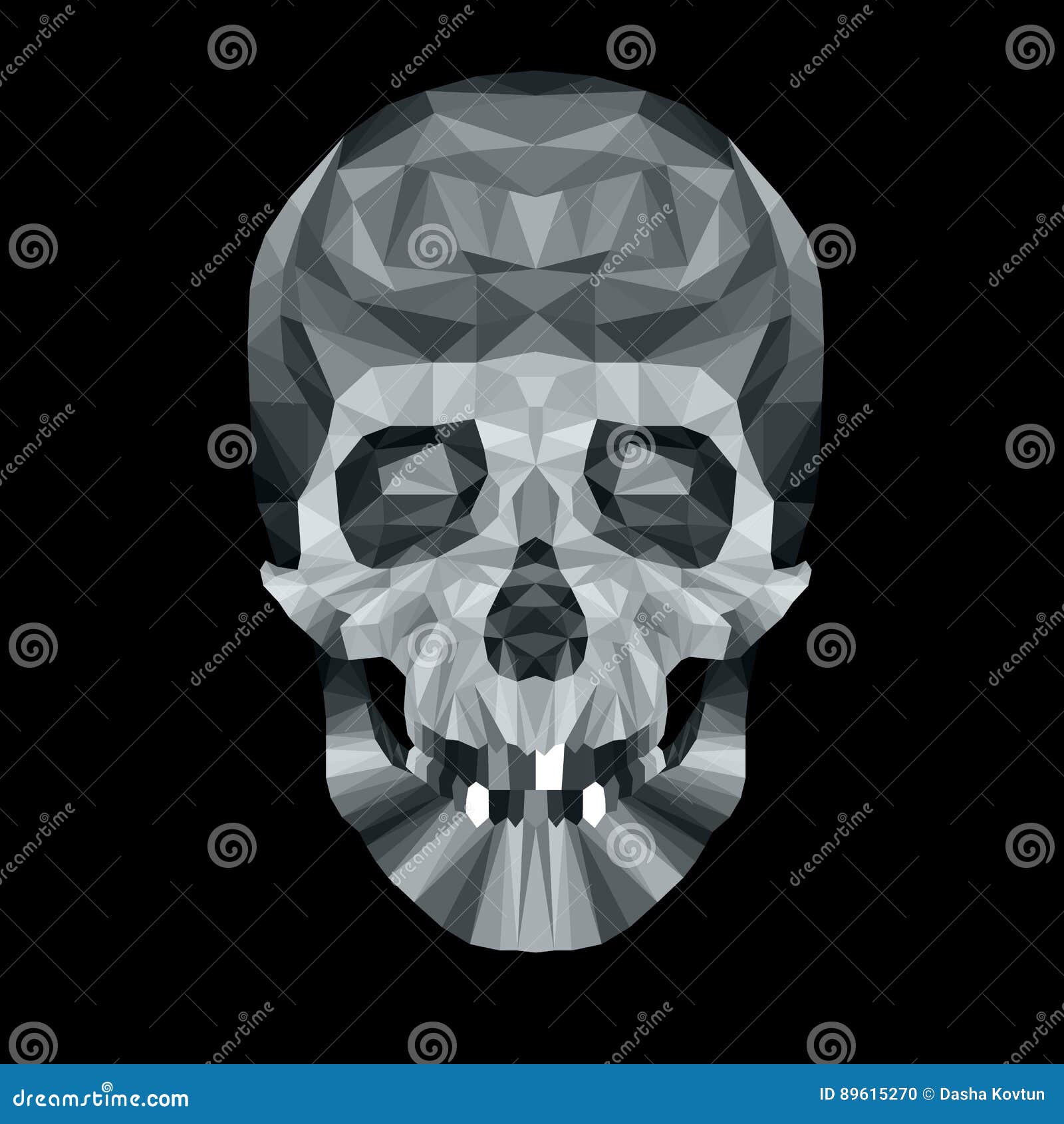 Skull Death Skeleton Dead Head Illustration Danger Human Stock ...
