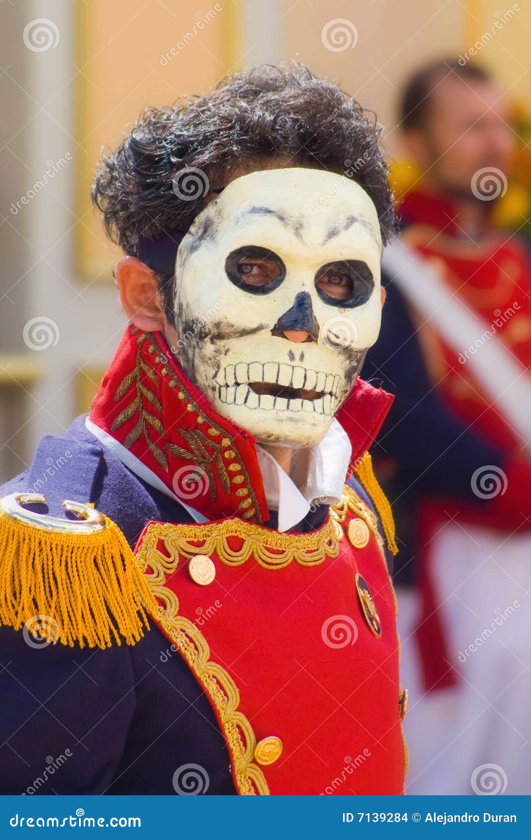 Skull face stock photo. Image of isolated, flowers, human - 7139284