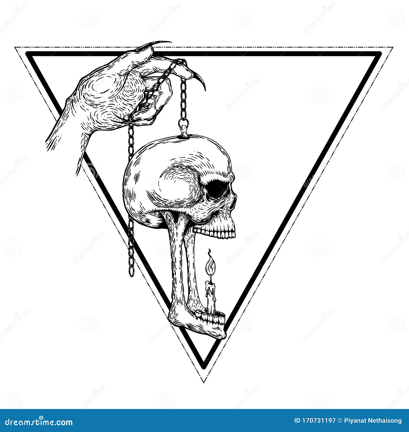 Hand With Hanging Closed Sign, Simbol, Icon. Cartoon Flat Illustration ...