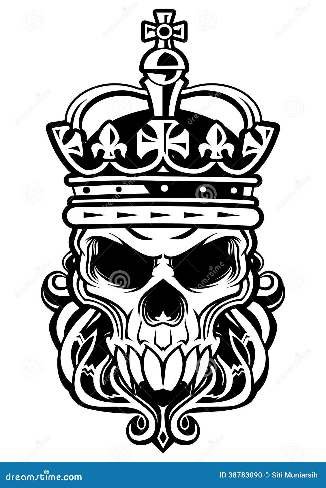 Skull King Stock Illustrations – 1,434 Skull King Stock Illustrations ...