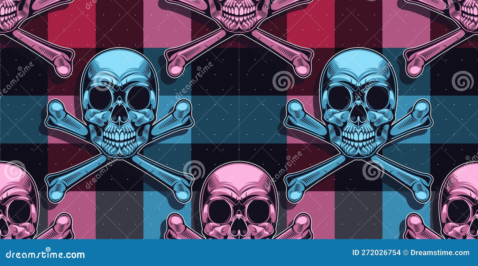 Skull Patterns 20 stock vector. Illustration of devil - 272026754