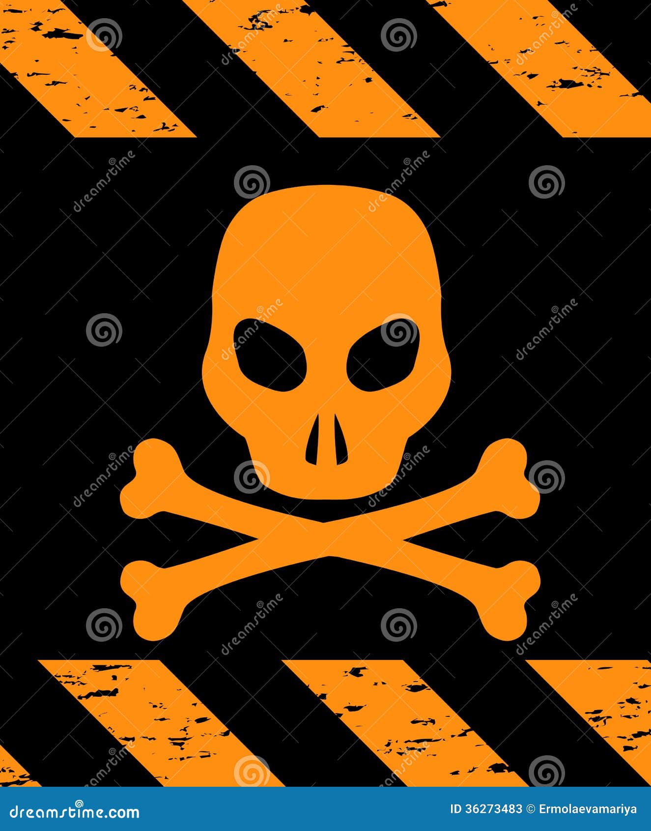 Skull Symbol Danger. Vector Stock Vector - Illustration of medical ...