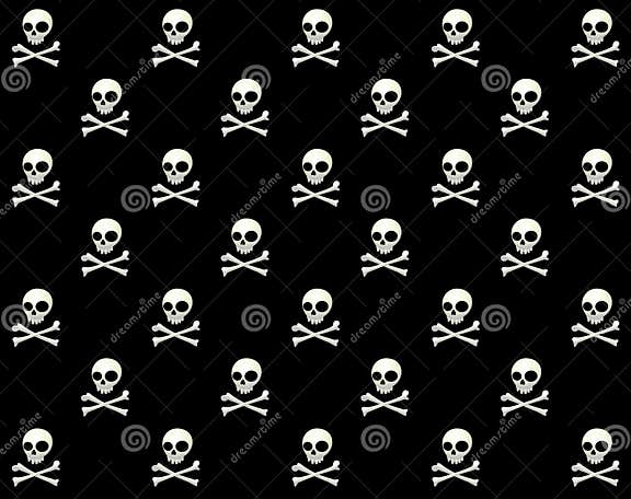 Skull Vector Pattern stock vector. Illustration of grunge - 11168150