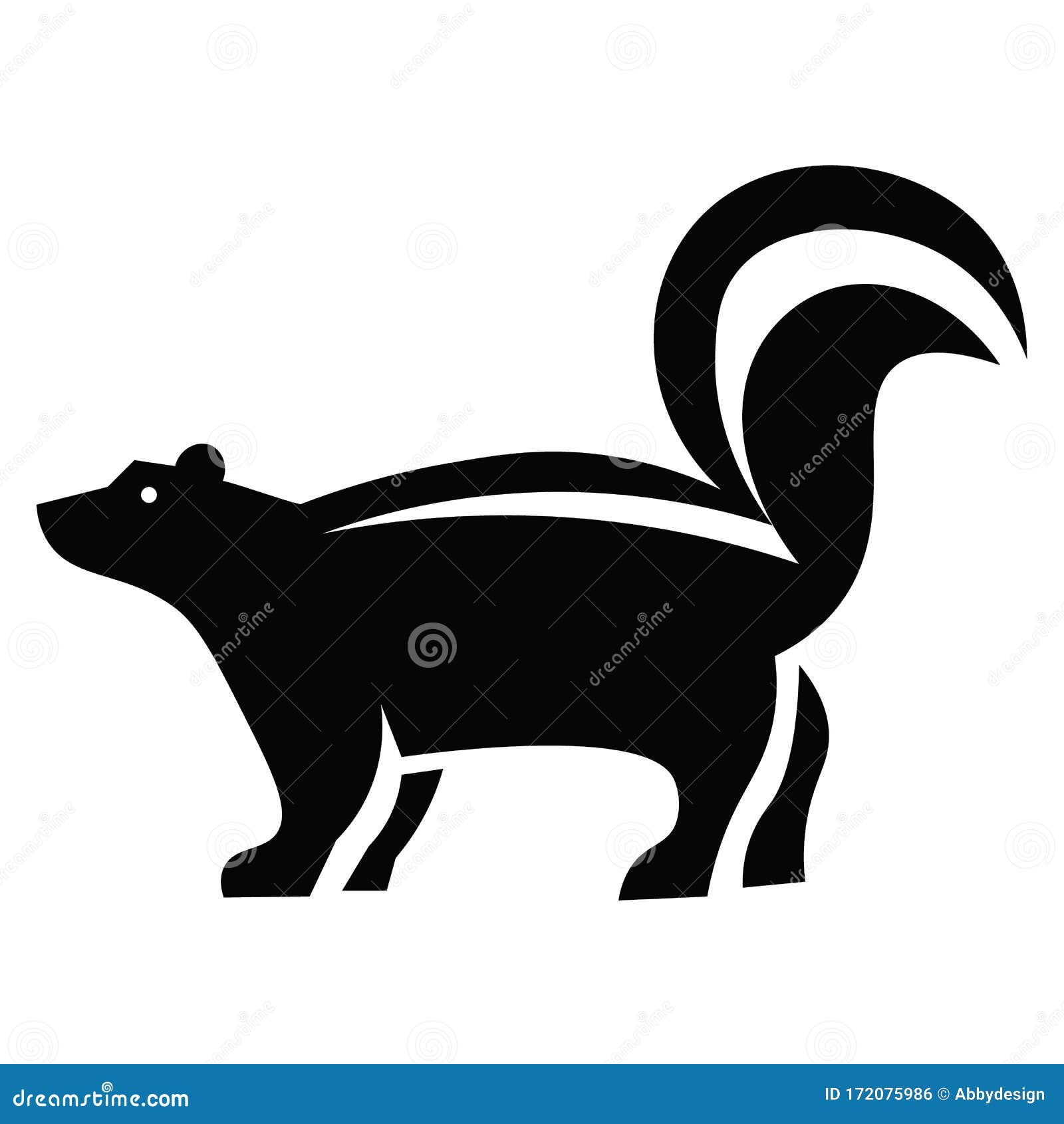 Skunk Icon Stock Illustrations – 934 Skunk Icon Stock Illustrations ...