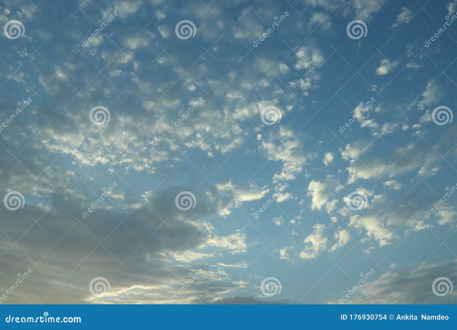 The Sky As a Climate Background Stock Photo - Image of scenic, space ...
