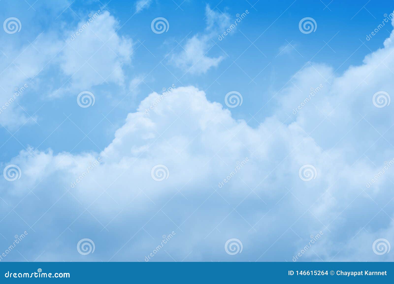 The sky on a clear day stock photo. Image of cloud, environment - 146615264