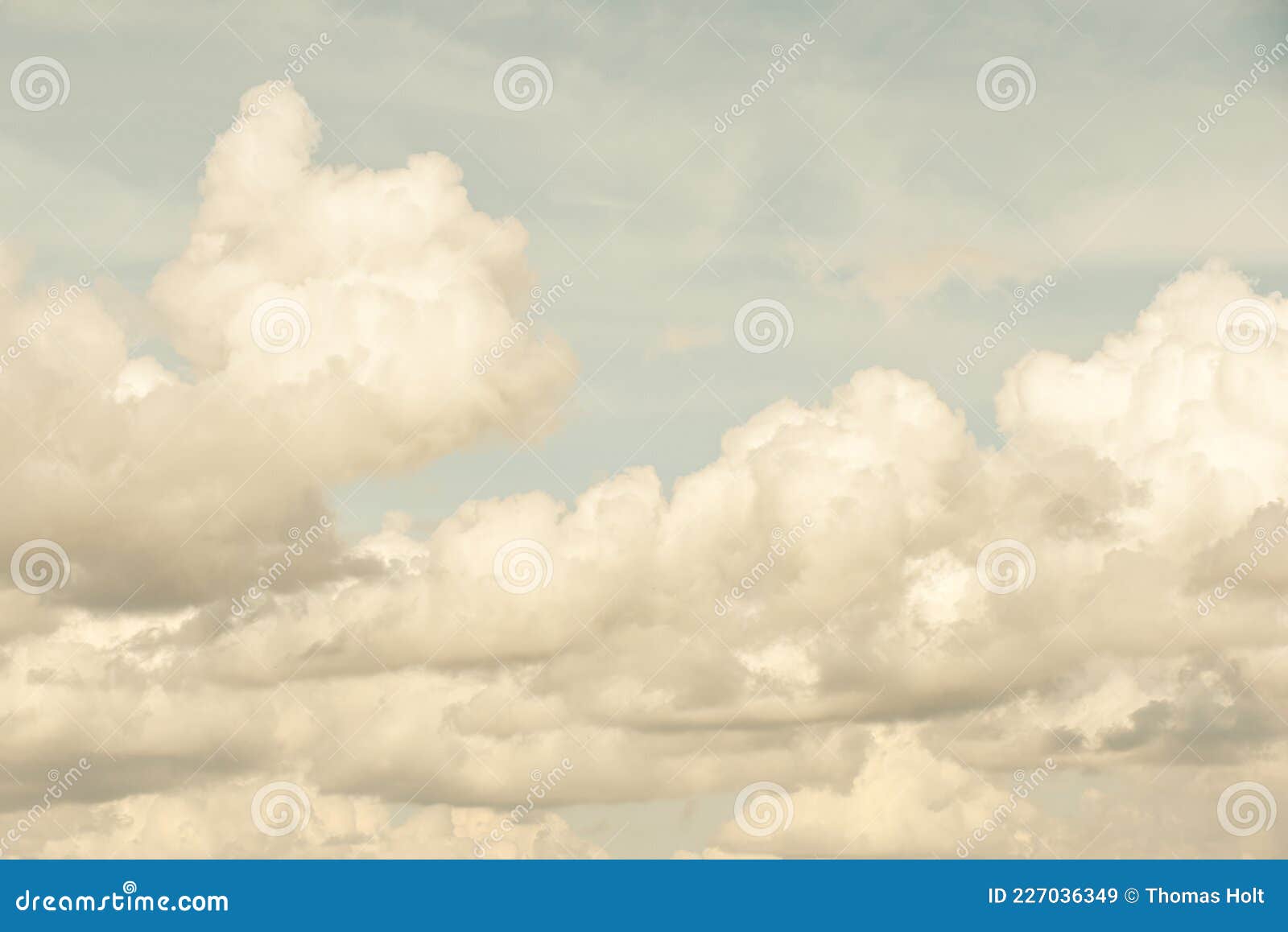 Sky Background with Clouds in Light Subtle Colours Stock Image - Image ...