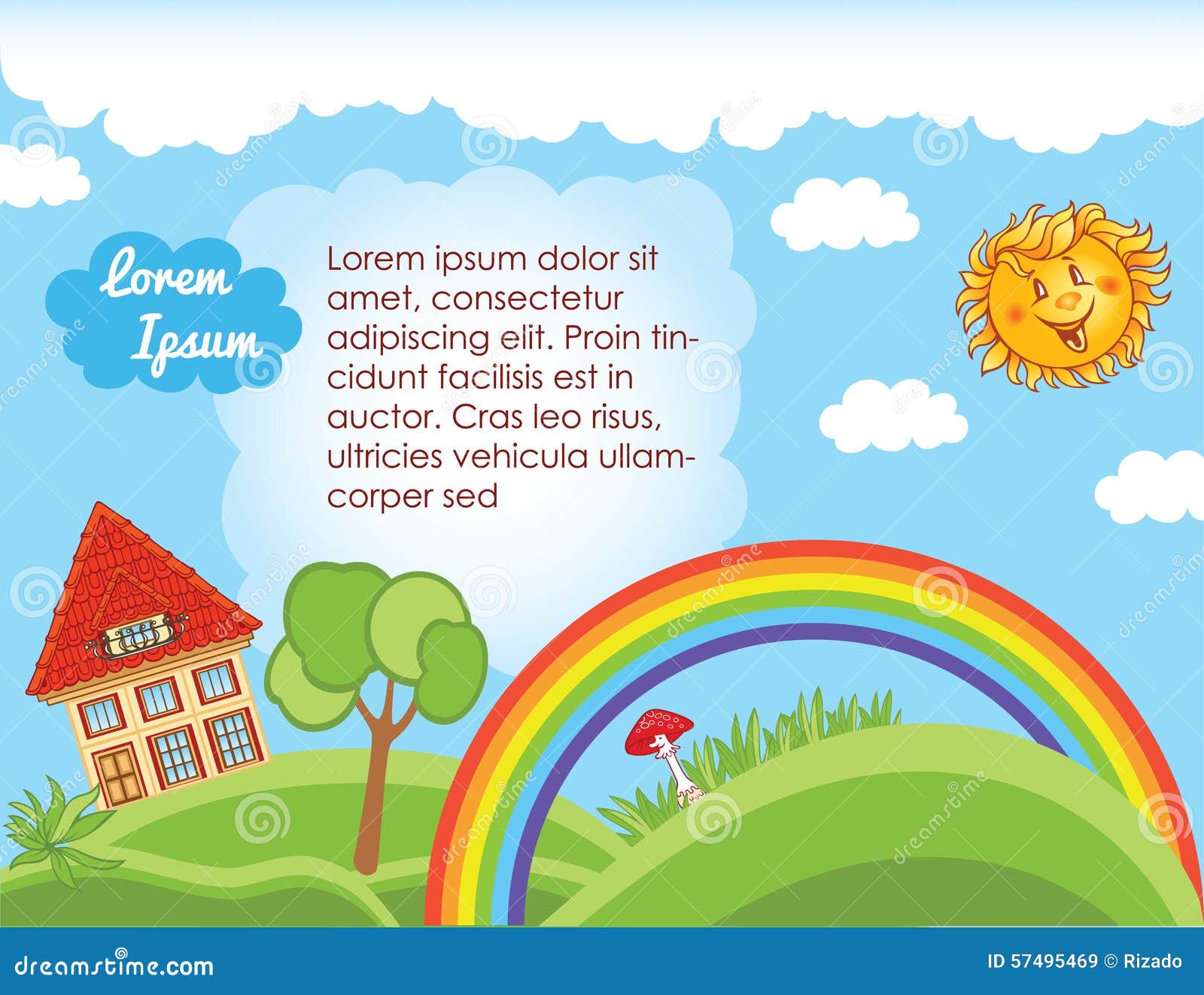 Smiling Sun Template