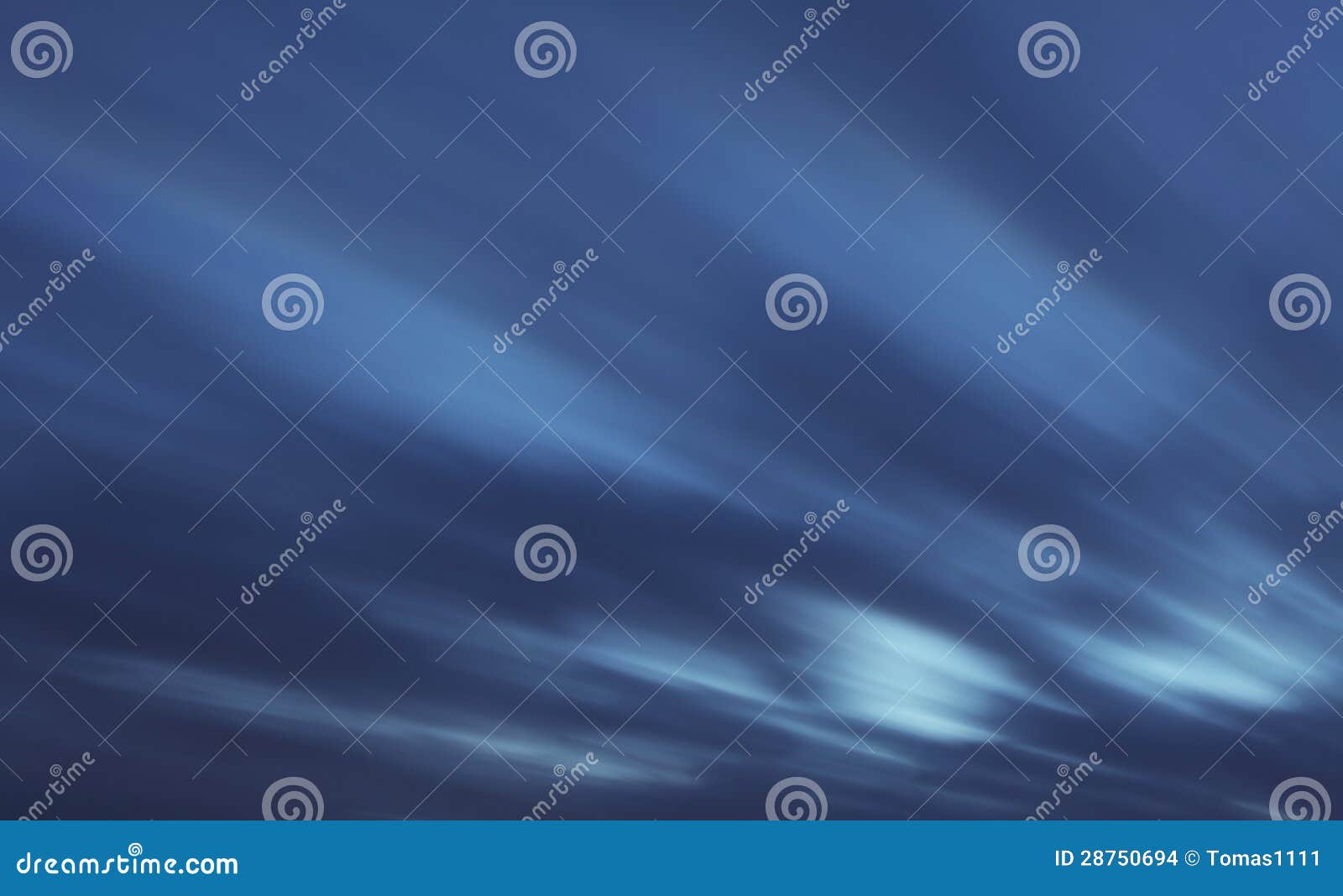Sky Background - Long Exposure at Twiligth with Clouds Stock Photo ...