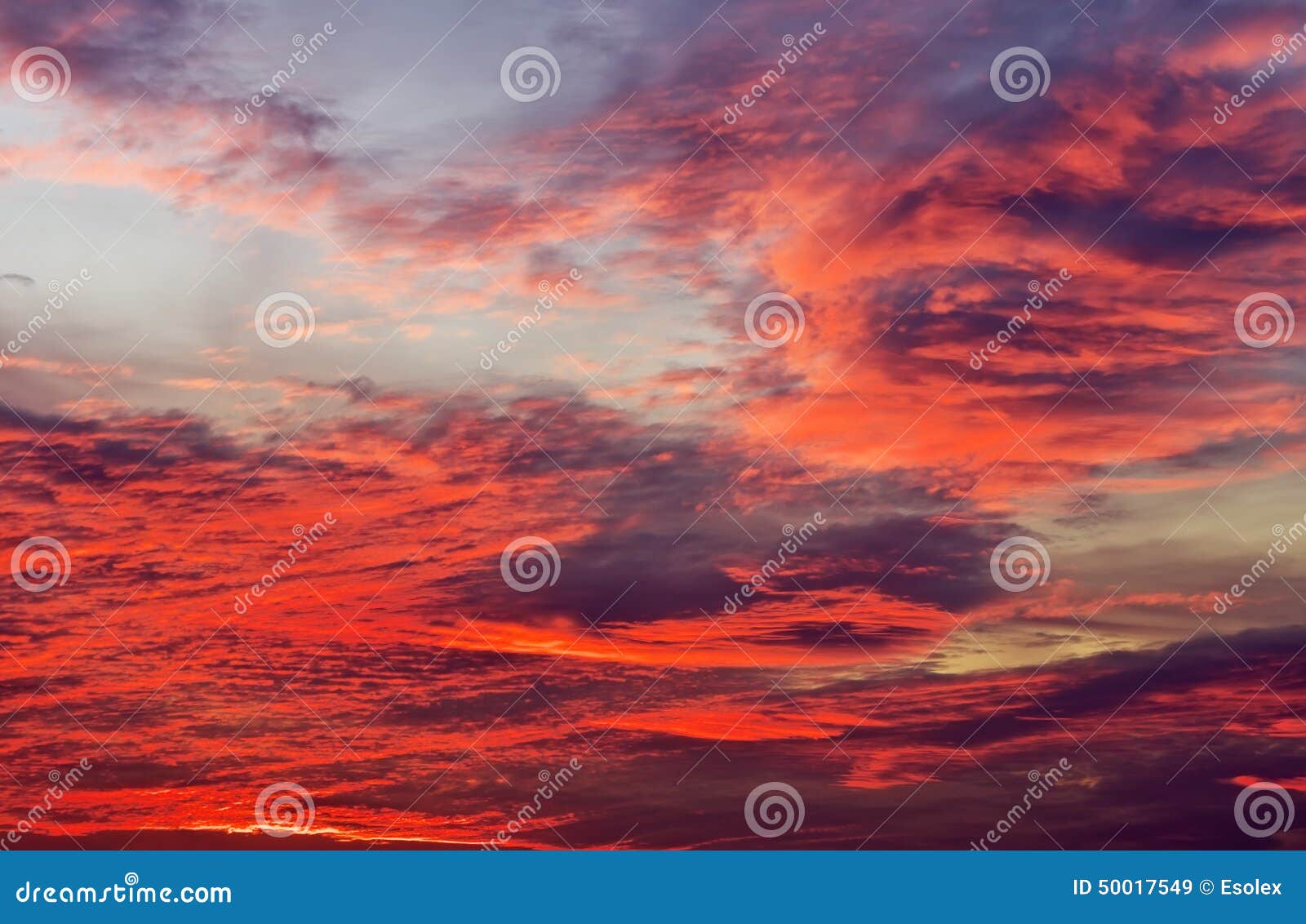 Sky Background with Red Colours Stock Image - Image of outdoors ...