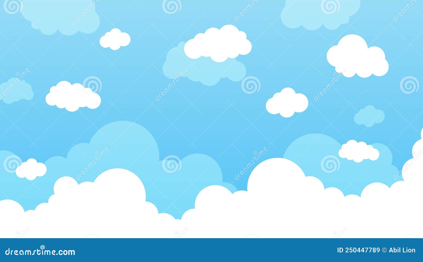 Sky Background Vector Illustration . Stock Vector - Illustration of ...