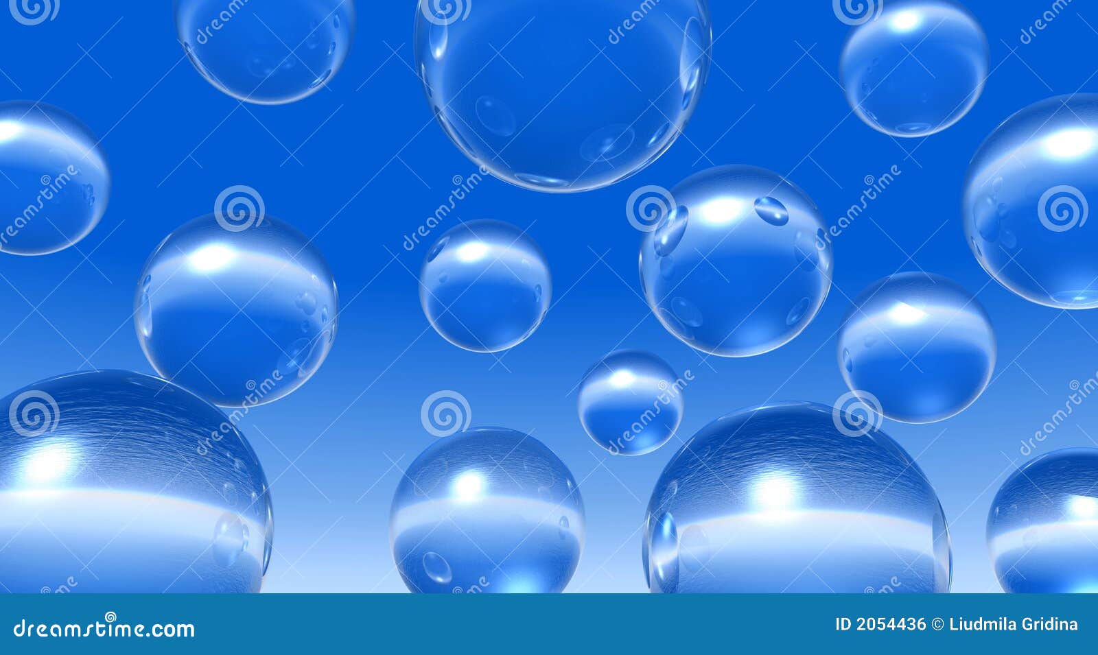 Sky_Balls stock illustration. Illustration of glass, abstract - 2054436