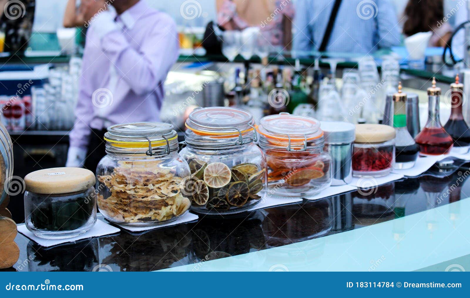 SKY BAR LABUA at BANGKOK stock photo. Image of dinner - 183114784