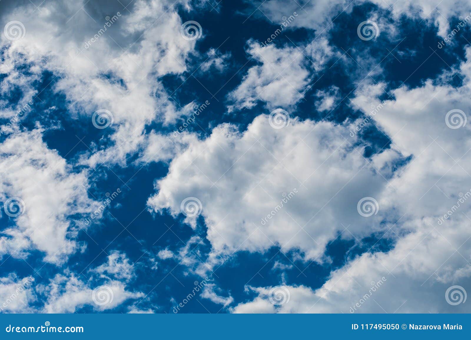 Clouds in the sky stock photo. Image of beautiful, clear - 117495050