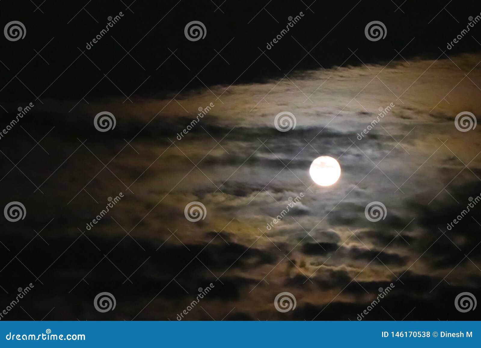 In the Sky the Beautiful Night Rider Shines Stock Photo - Image of ...