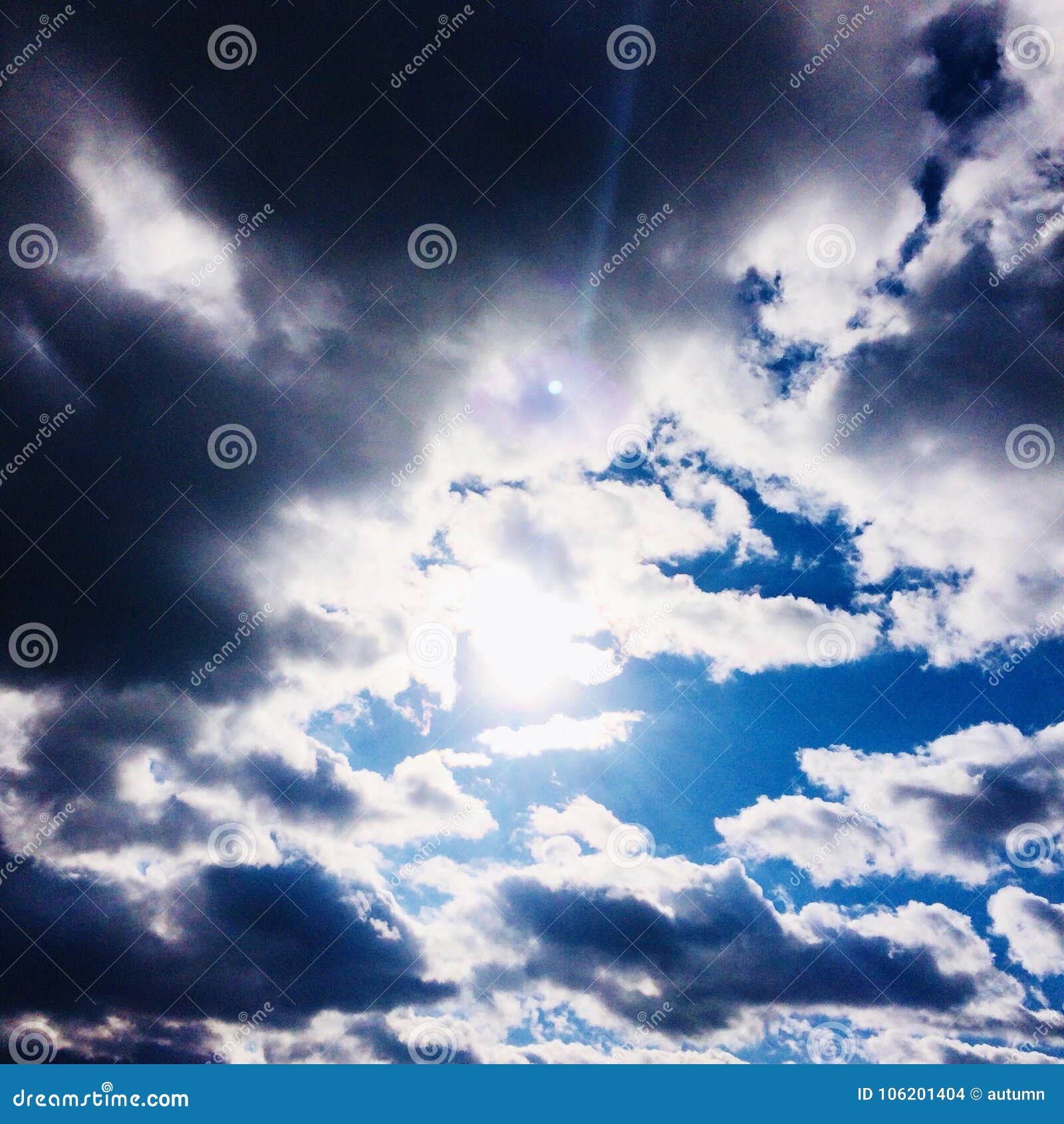 Sky stock photo. Image of light, scene, beautiful, clouds - 106201404